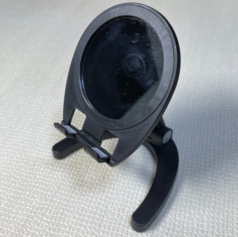 100均ダイソーの持ち運べるスマホスタンド（ミラー付き）！をレビュー - The World from noa*Blog